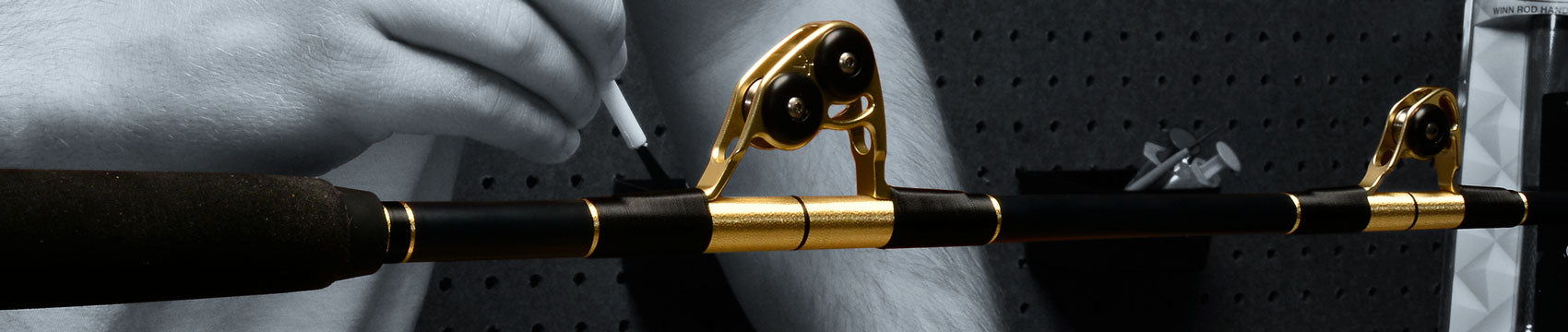 Roller Guides for Rod Building