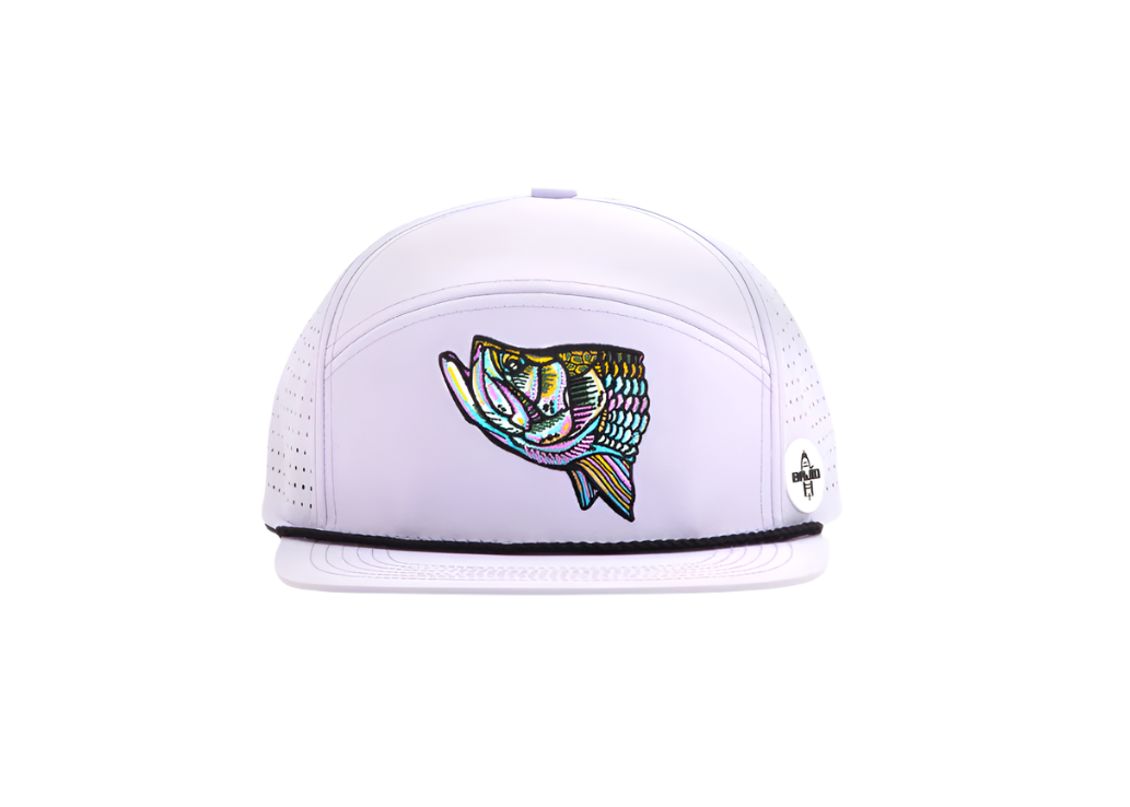 Bajio Tarpon Head - Performance Flat Brim Hat