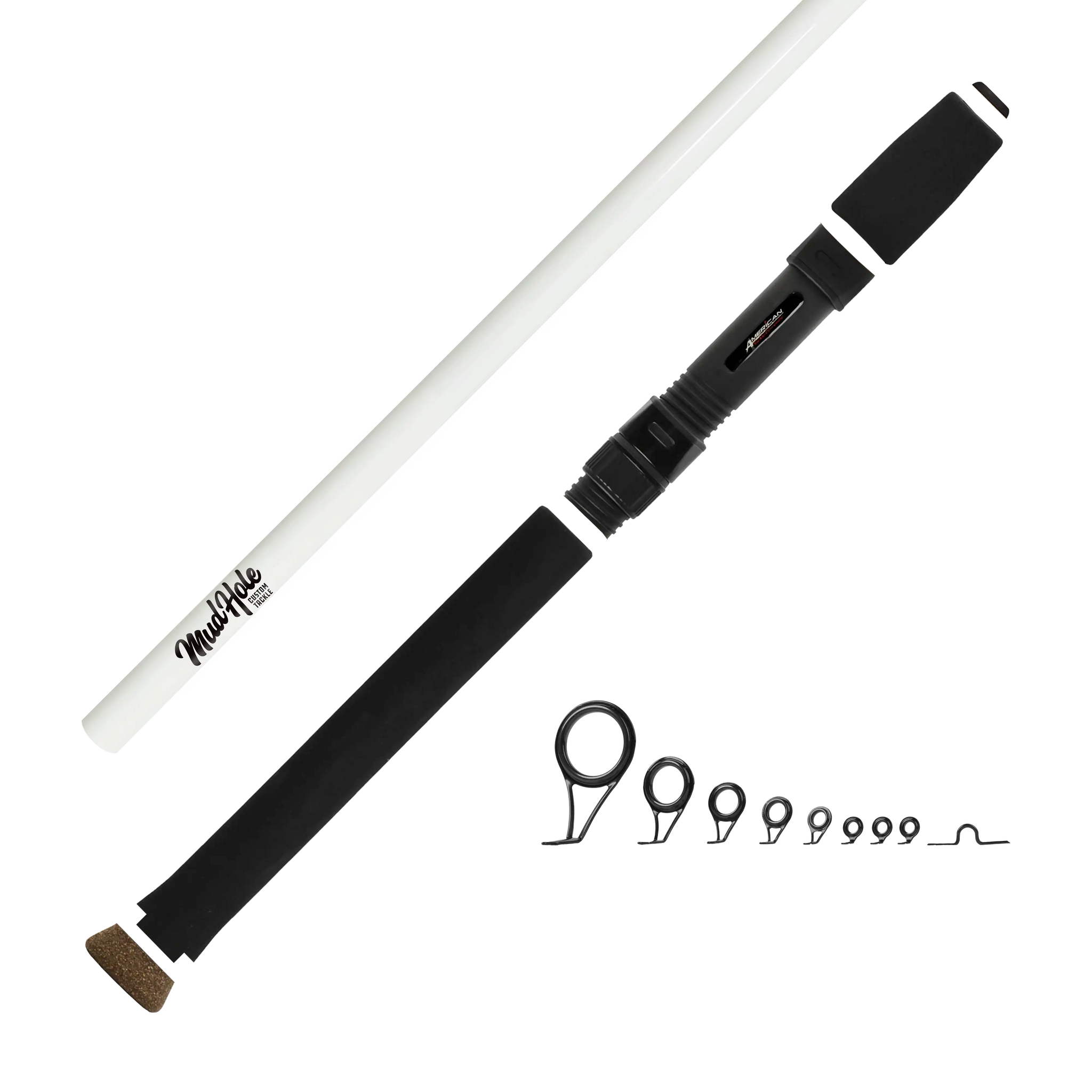 Mud Hole 6'6" Medium Spinning Rod Kits