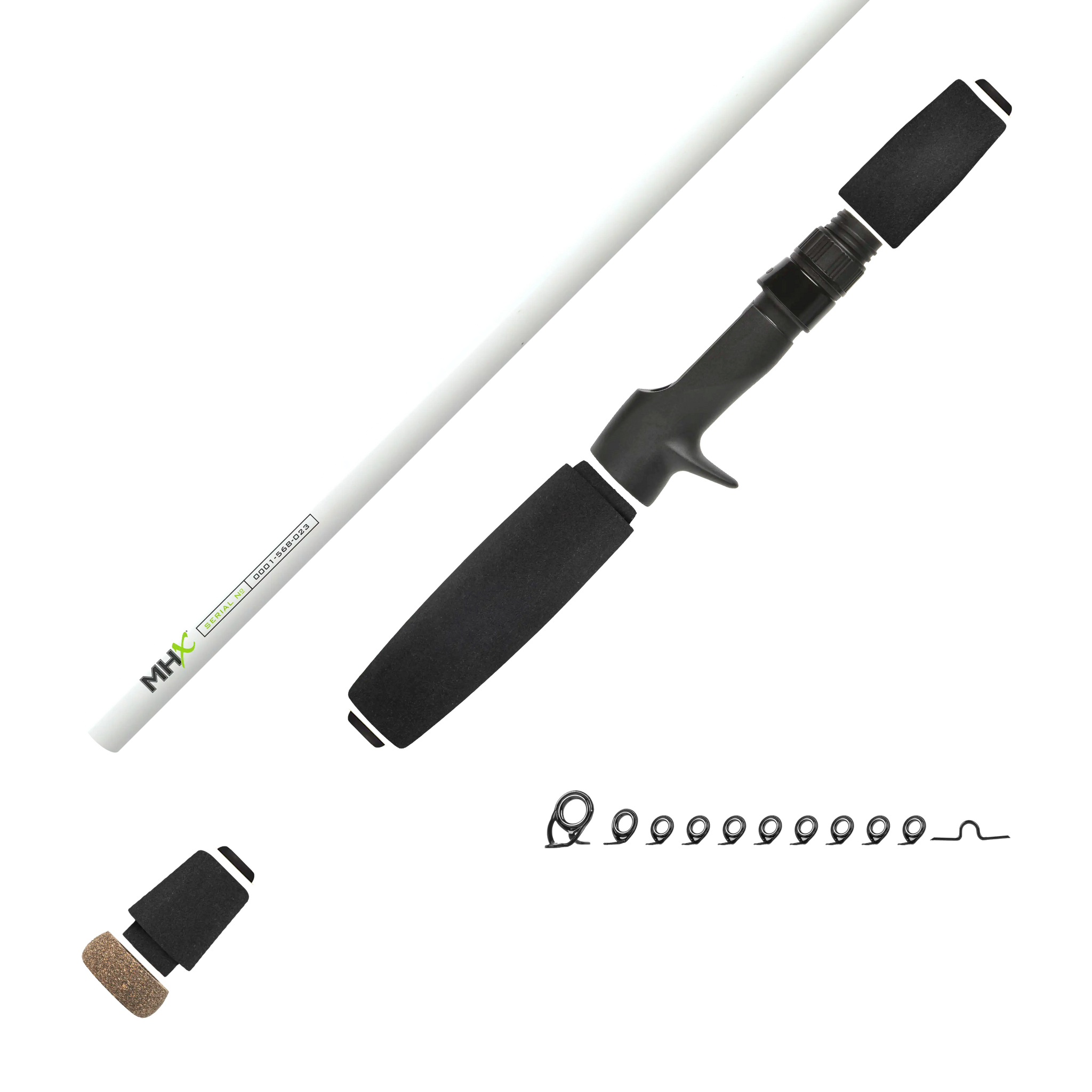 7'3" Med-Heavy MHX Mag Bass Casting Rod Kit