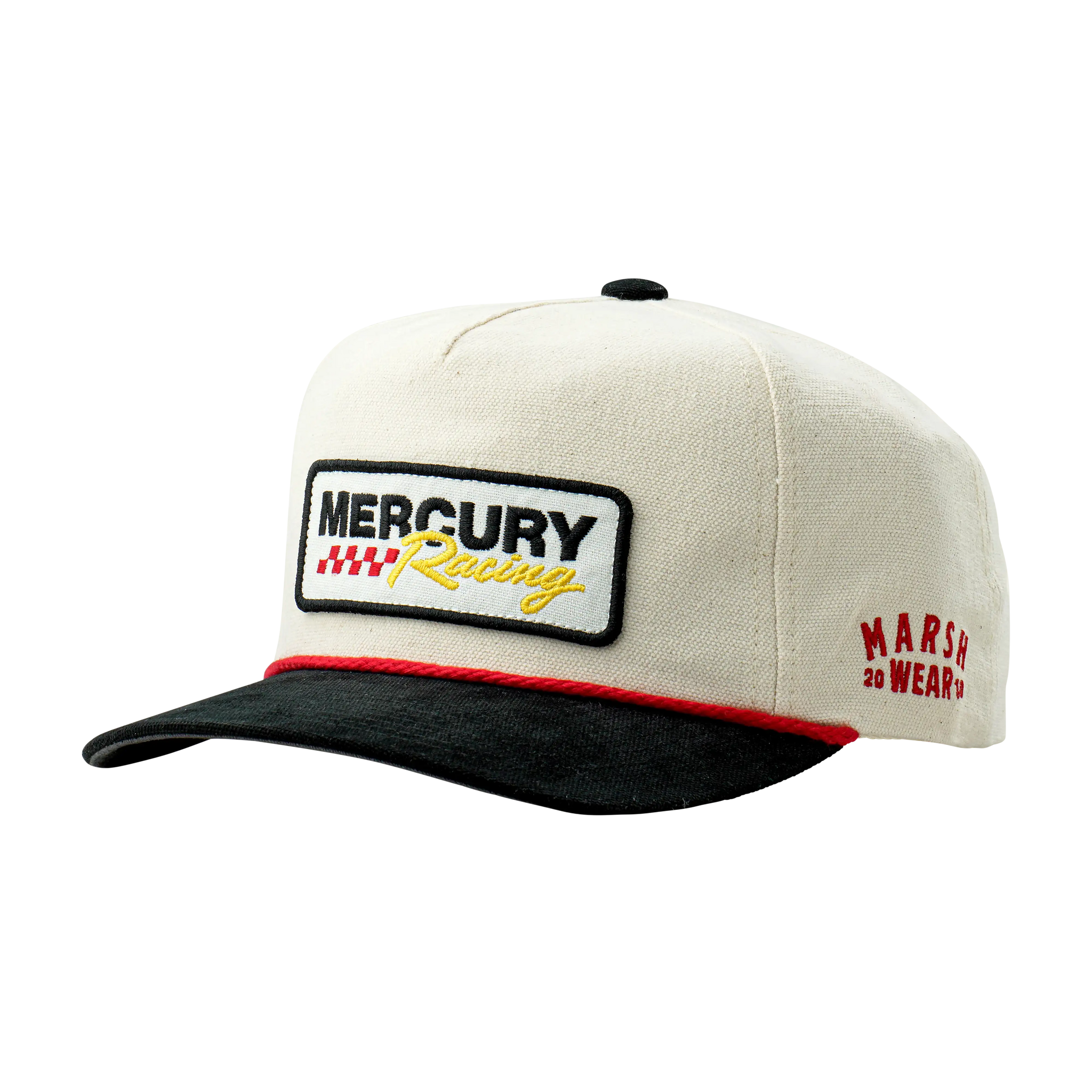 Mercury Racing x Marsh Wear Checkered Snapback Hat