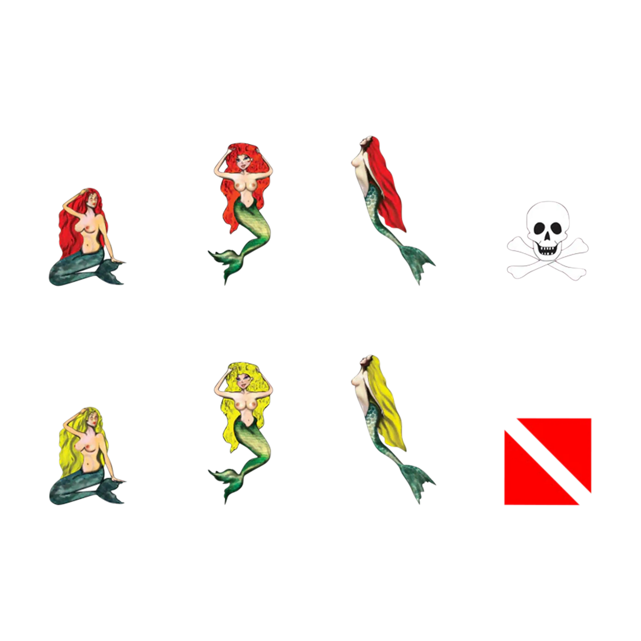 Mud Hole Nautical Rod Decals