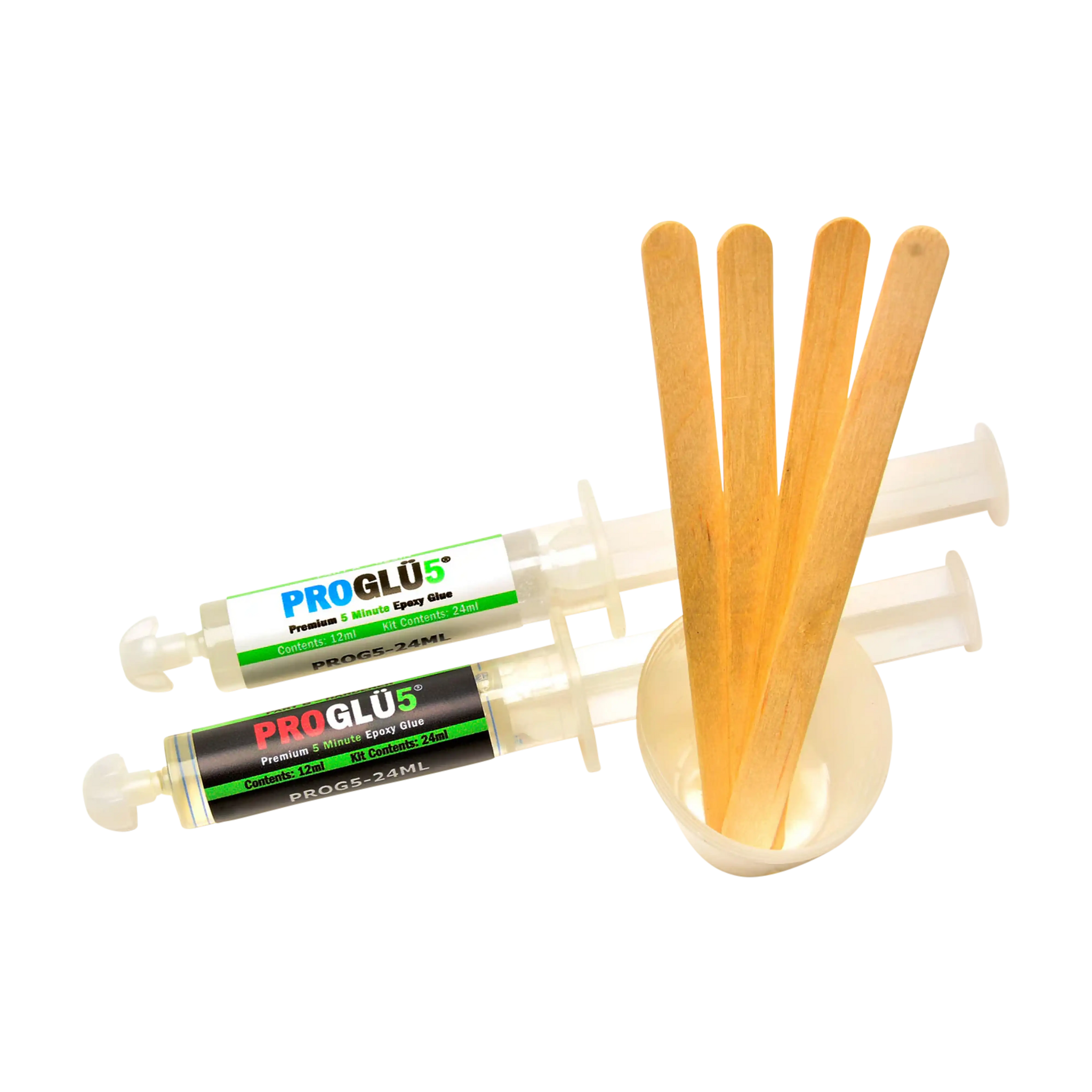 ProGlu Premium 5-Minute Rod Building Epoxy Glue – 24ml Pre-Loaded Syri