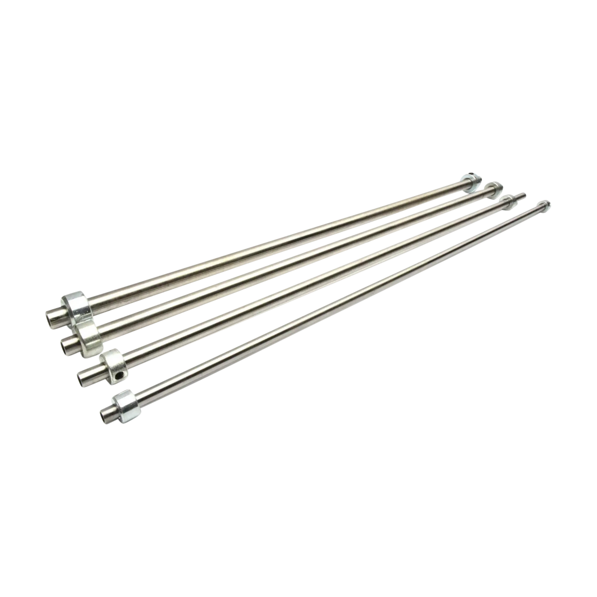 CRB Steel Turning Mandrels – 18" with Collars (1/4", 5/16", 3/8", 7/16