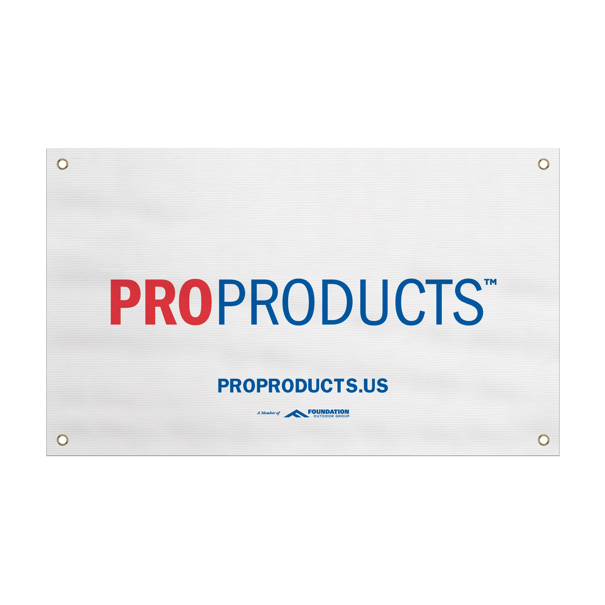 ProProducts Shop Banner – 28" x 48"