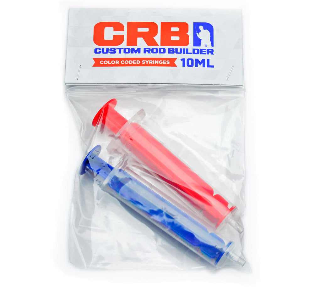 CRB Color Coded Syringe Set - 3cc or 10cc