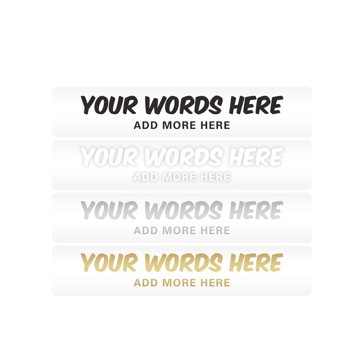 Mud Hole Customizable Designer Rod Decals - Comic