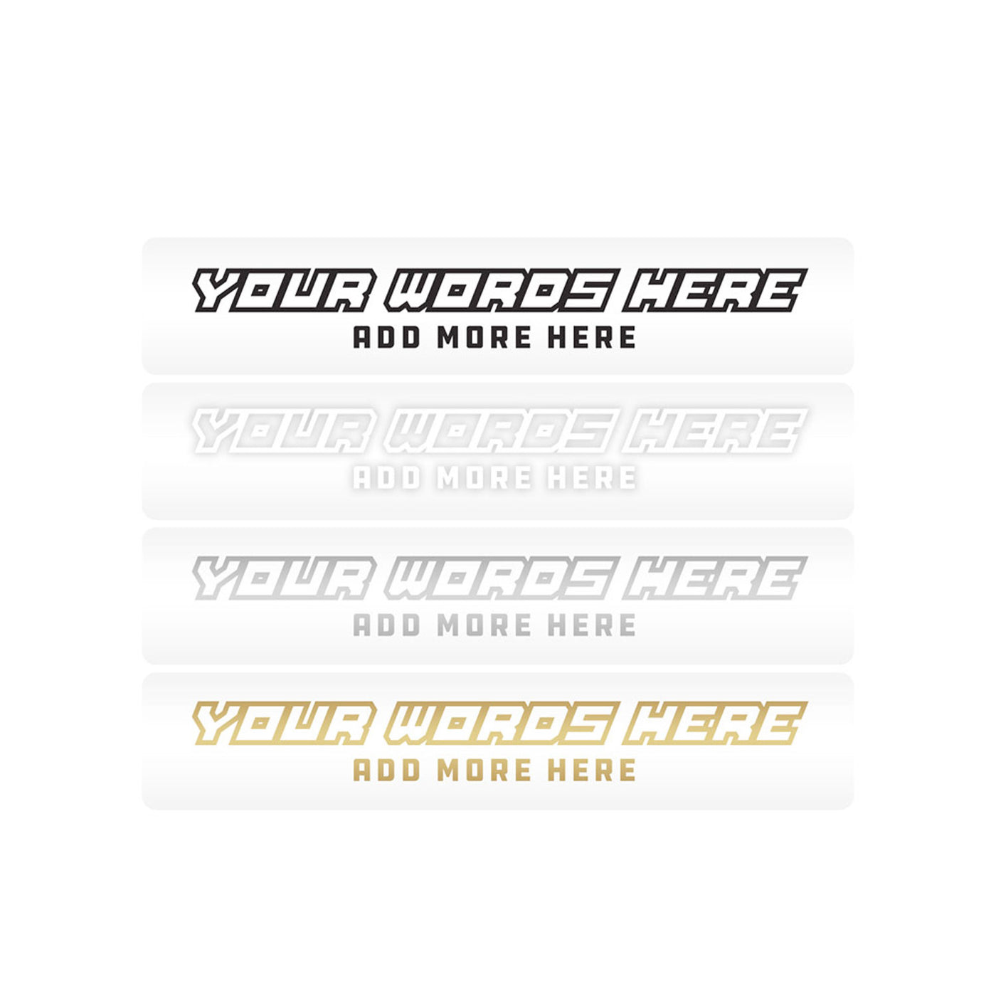 Custom Fishing Rod Decals - Free Shipping | MudHole.com