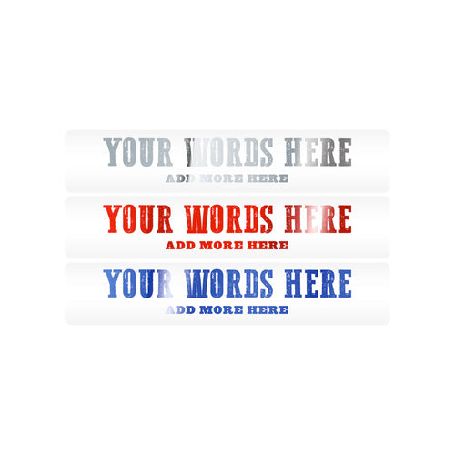 Mud Hole Customizable Designer Rod Decals - Old West