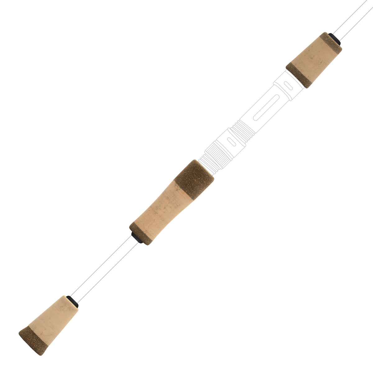 2-Tone Split Grip Kits for Spinning Rods