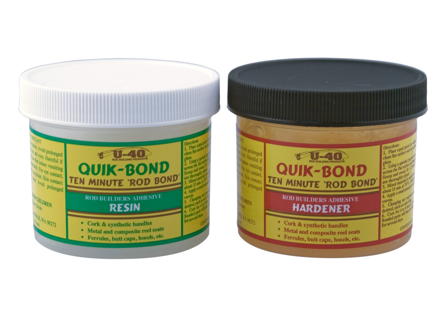 U-40 Quik-Bond 10-Minute Rod Bond – Fast-Setting Epoxy Adhesive