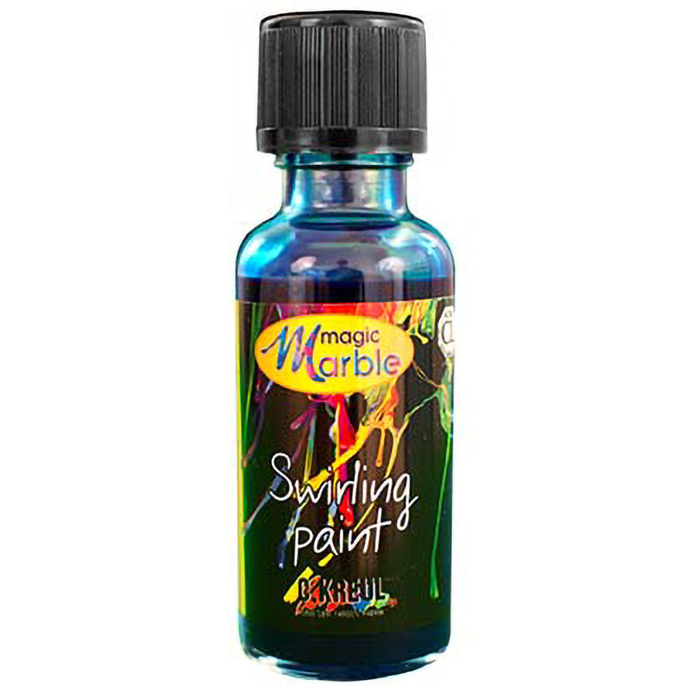 Magic Marble Swirling Paints – Easy Marbling with Tap Water (1oz Bottl