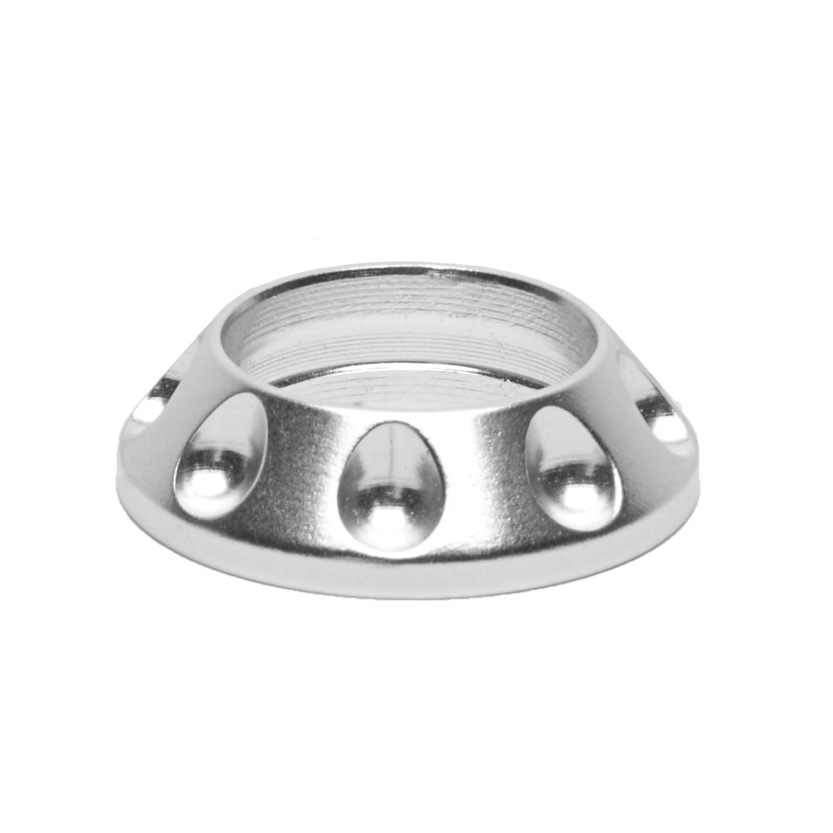 American Tackle DAWC Dimpled Aluminum Winding Checks - Polished Finish